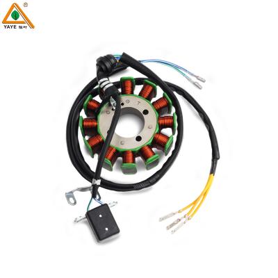 Cina Motore di motociclette di statore di bobina magnetica parti CG-12 250W 200W 160W 12-fase statore di bobina magnetica ToHonda CG125 CG150 in vendita