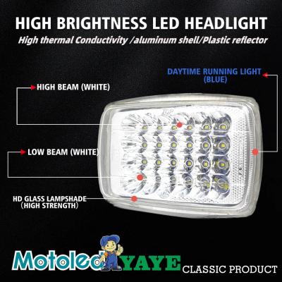 Cina CD70 CG125 Faro a LED per motocicletta con DRL e segnale di svolta in vendita