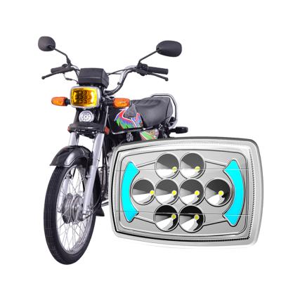 China CD70 CJ125 Motorcycle LED Headlight with DRL and Turn Signal for sale