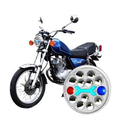 China YAYE 5.75 Inch GN125 LED Motorcycle Headlight with High Thermal Conductivity Aluminum Shell and Semi-Assembly Design for sale