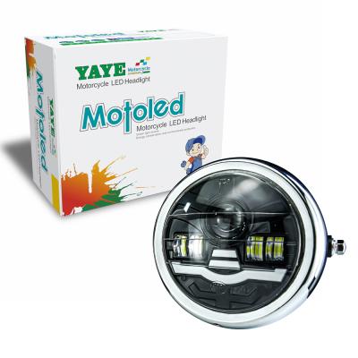 China 5.75 Inch Motorcycle Headlight Assembly with 6500K Color Temperature and Aviation Aluminum Parts for Long Lifespan for sale