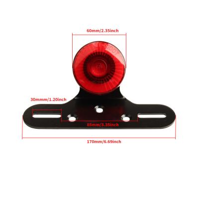 China Universal Motorcycle LED Taillight with 1 Lens and 1 Year Warranty for Retrofit/Upgrade for sale
