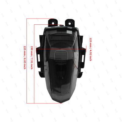 China Modified Motorcycle Lighting System with Turn and Brake Function Tail Light Accessories for R15 12 Months Warranty for sale
