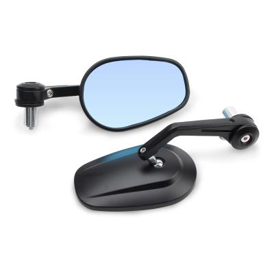 China Universal Motorcycle Handle Mirror Wholesale Motorcycle Rear View Mirror Decoration Mirror for sale