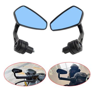 China Diamond Shaped Handle Mirror Suitable for 22mm Handle Width Motorcycle Rearview Mirror Motorcycle Universal Accessories for sale