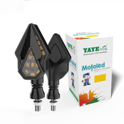 China YAYE 2 in 1 Motorcycle Water Lamp LED Turn Signal Indicator Mini Light for sale