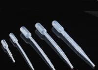 Quality Sterile Laboratory Consumables , 1ml, 3ml, 5ml Plastic Transfer Pipette for sale
