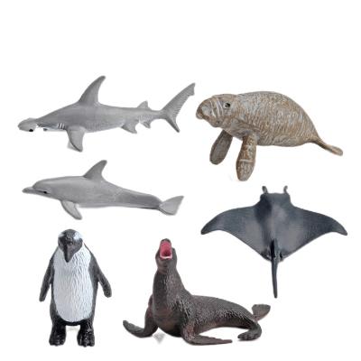 Cina Immergiti nell'apprendimento con ASTM F963 Compatible Plastic Sea Animal Figures Set for Fine Motor Skills in vendita