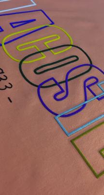 China A-142 0.5*25M per roll New design flocking film for cloth decoration,velvet film for uniform for sale