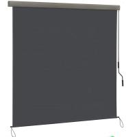 Quality Sun and Privacy Protection Extendable Outdoor Roller Blind with Hand Crank for sale