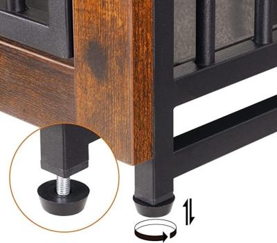 China Double Doors Eco-friendly Wooden Dog Crate A Functional and Eco-conscious Choice for sale