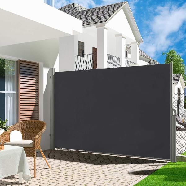 Quality 180x300 cm Retractable Side Awning Shade for Patio Garden Terrace Sunproof and for sale