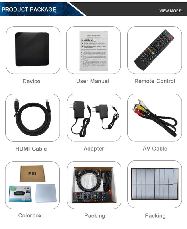 ERI IPTV Set Top Box rear panel connections