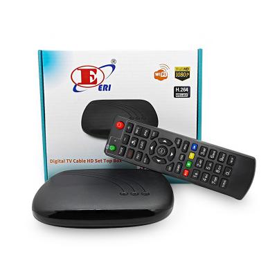 China Fernseher-Spitzenkasten-Selbstnetz-Verschluss NTSC H.265 HEVC 7 Tag-EPG Dvbc Stb Kasten zu verkaufen