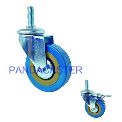 Cina Il carrello durevole della macchina per colata continua spinge 75mm che a 3 pollici il PVC grigio spinge di bassa potenza in vendita