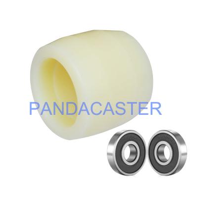 Cina Pallet di nylon Jack Wheels Rollers di PA 80*70mm giallo bianco/debole di 600Kg in vendita