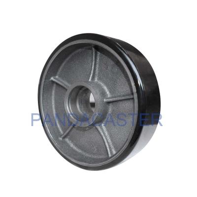 Cina Pallet nero Jack Wheels 180*50mm a 7 pollici del poliuretano per i camion di pallet in vendita