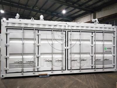 China Green Color Mobile Nitrogen Generator / Nitrogen Generation System Easy To Operate for sale