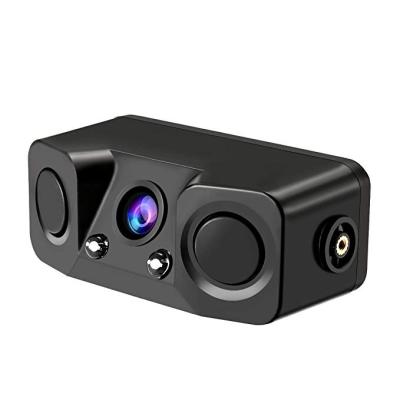Cina Waterproof 3 in1 Auto CMOS Reversing Camera with Sensors Parking Rear View Backup Reverse Car Reverse Camera in vendita