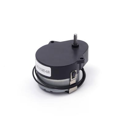 China 160g Ac Gear Motor 60 Rpm Pear Shape  GM50SMS48 For Electronic Lock for sale