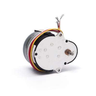 China LINO 4W Pear Shape AC Synchronous Geared Motor GM48PSMD50 197g For Induced Garbage Can / Office Equipment for sale