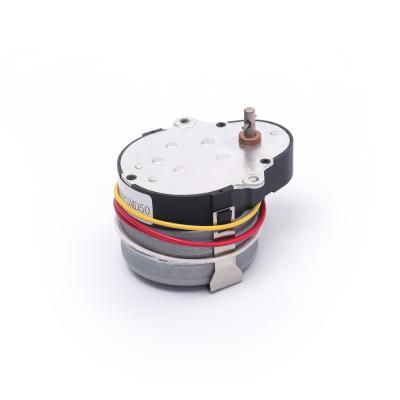 China LINO 4W Pear Shape AC Synchronous Geared Motor GM48PSMD50 197g For Induced Garbage Can / Office Equipment for sale