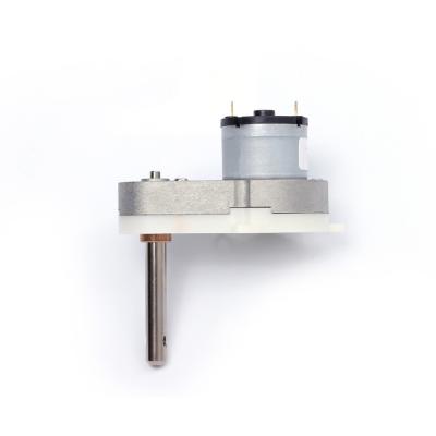 China Lino 24v DC Gear Motor Pear Shape 180g GM48L 2.2 High Rpm Dc Motor for sale