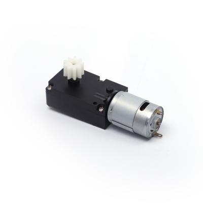 China Square Gear Box Motor RS364 RS385 RS395 RF370 DC Geared Motor GMF6136 for sale