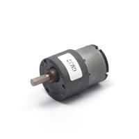 Quality ROHS LINO Round Shape DC Geared Motor 190g GM37 For Label Printers Auto Shutter for sale
