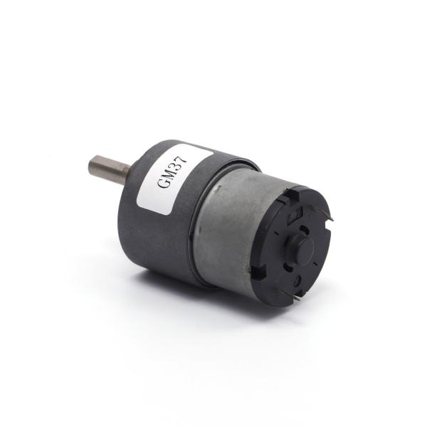 Quality ROHS LINO Round Shape DC Geared Motor 190g GM37 For Label Printers Auto Shutter for sale