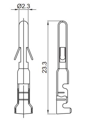 중국 느슨한 유형에서 남성 자동 철사 맨끝 연결관을 각인하는 주름을 잡는 유형 판매용