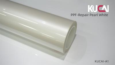 China Reparatur Perlenweiße Farbe Schutzfolie PPF, Farbige PPF Wickel Nassinstallation zu verkaufen