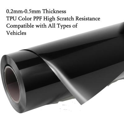 China 0.2mm-0.5mm Thickness TPU Color PPF High Scratch Resistance Compatible with All Types of Vehicles for sale