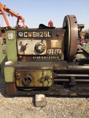 China 2005 Used Dezhou Precioin CW61125L Horizontal Lathe for sale