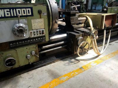 China Used Dezhou Precion 61100D Horizontal Lathe for sale