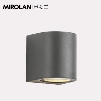 China MIROLAN D-Shaped Outdoor Wall Sconce 3000k LED Modern Porch Light 10W IP54 3.1