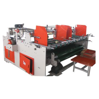 China Pressure Model 1500mm Corrugated Box Folder Gluer Machine Semi Automatic for sale