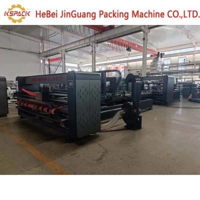 China Automatic Box Folder Gluer Machine Max Cardboard 1200 * 2530 mM for sale