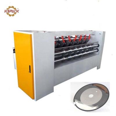 China Thin Blade Slitter Scorer Machine For Corrugated Carton Box Making for sale