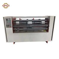 China Paperboard Thin Blade Slitter Scorer Machine Corrugated Box Making for sale