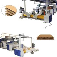China Compact Structure Corrugated Board Production Line 1 - 5 Layer for sale