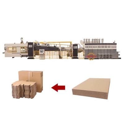 China Automatische gewölbte Kasten-Druckmaschinen-Ordner Gluer-Produktserie zu verkaufen
