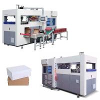 China Computer Control Corrugated Shoe Box  Folder Gluer Machine 3mm for sale