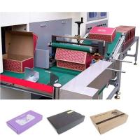China Computer Control Corrugated Shoe Box  Folder Gluer Machine 3mm for sale