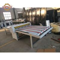 China 2500mm Platform Type Mold Corrugated Box Die Cutting Machine Button Control for sale