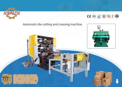 China Auto Corrugated Box Die Cutting Machine For Fruit Pizza Vegetable Box for sale