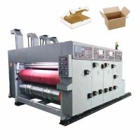 China PLC 3 color Corrugated Box Printing Machine Full Automatic for sale