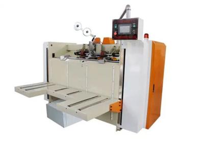 China Caja de cartón de doble pieza semiautomática máquina de costura de 2500mm en venta
