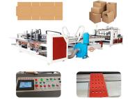 China Robust Frame Automatic Folder Gluer Stitcher Machine For Carton Box for sale