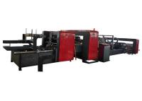 China High Speed Fully Automatic Box Folder Gluer Machine Max Size 2130*1400MM for sale